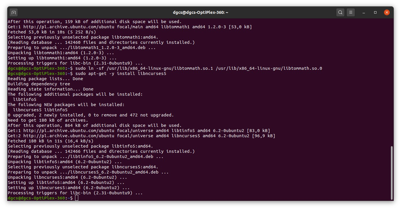 Linux - Instalacja Firebird 3 oraz Firebird 2.5 - DGCS S. A.